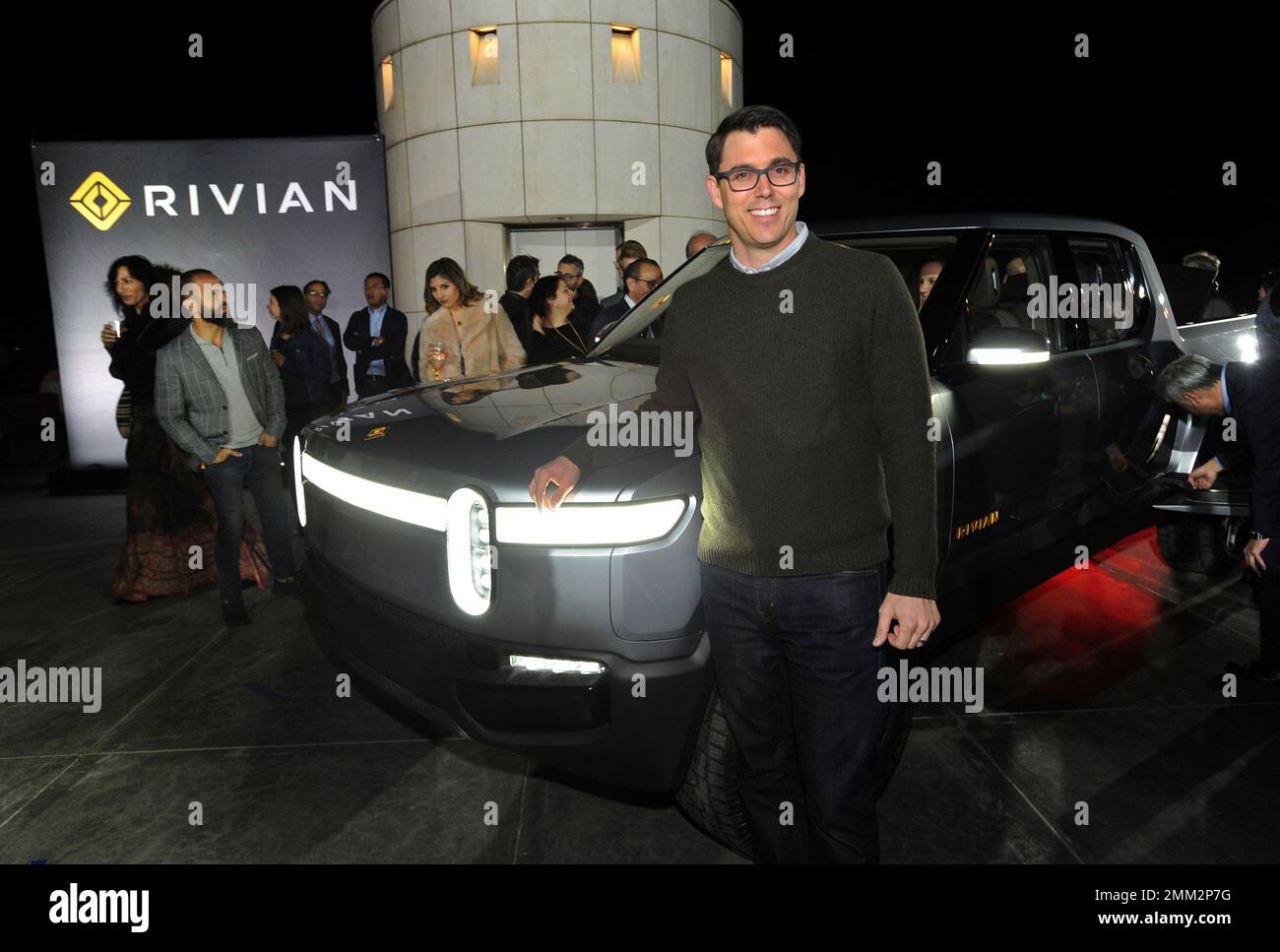 Rivian Founder And Ceo Rj Scaringe Unveils The First Ever Electric