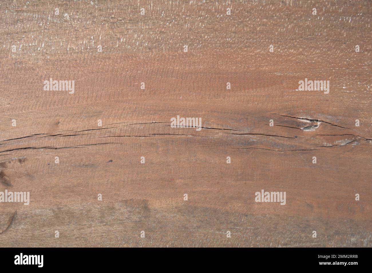 Abstract background of brown red wooden half log surface painted with ...