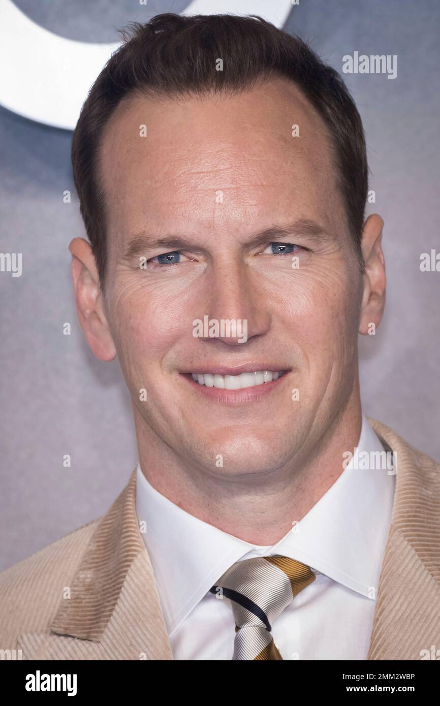 Actor Patrick Wilson poses for photographers upon arrival at the world ...