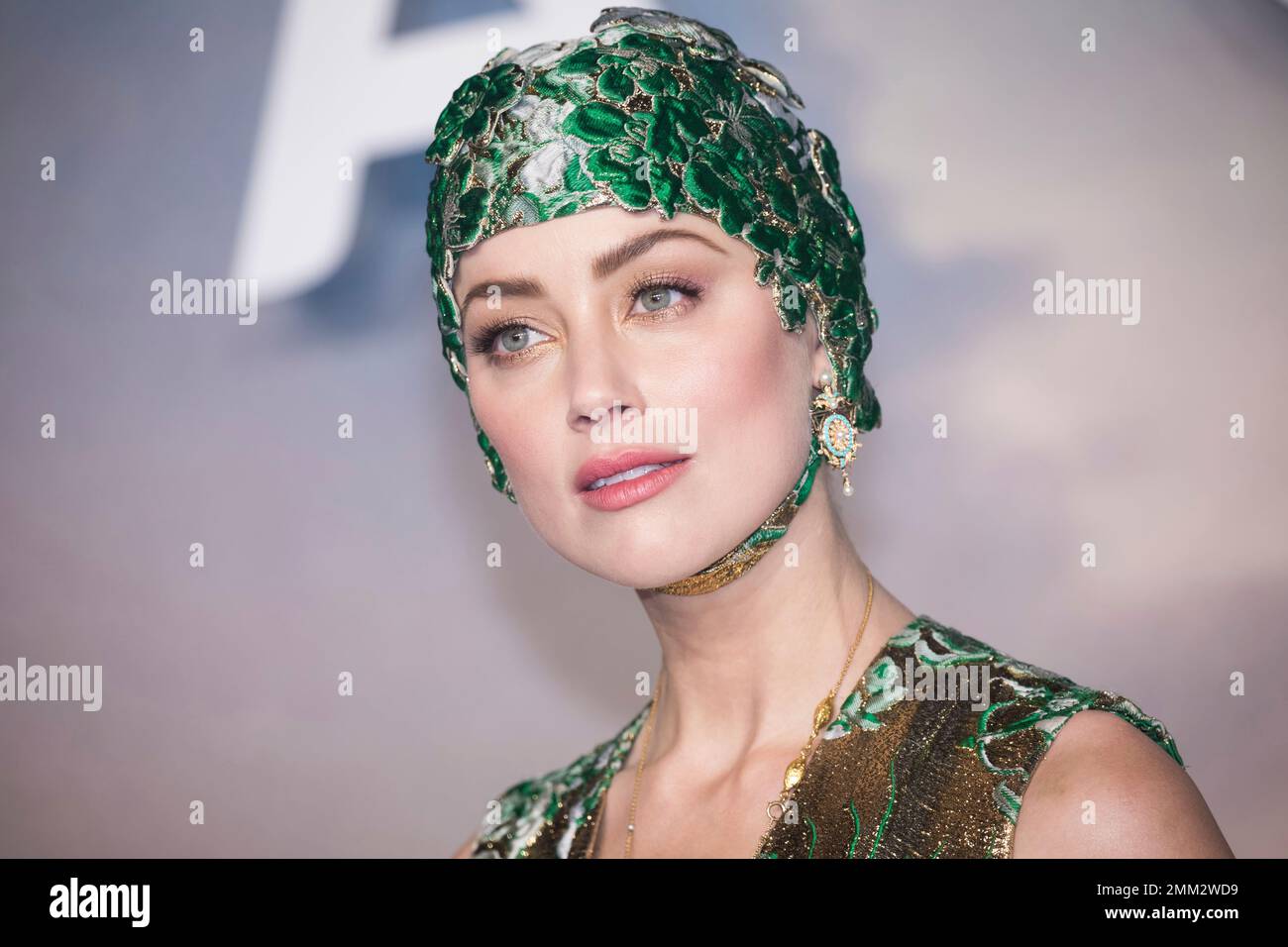 Actress Amber Heard poses for photographers upon arrival at the world ...
