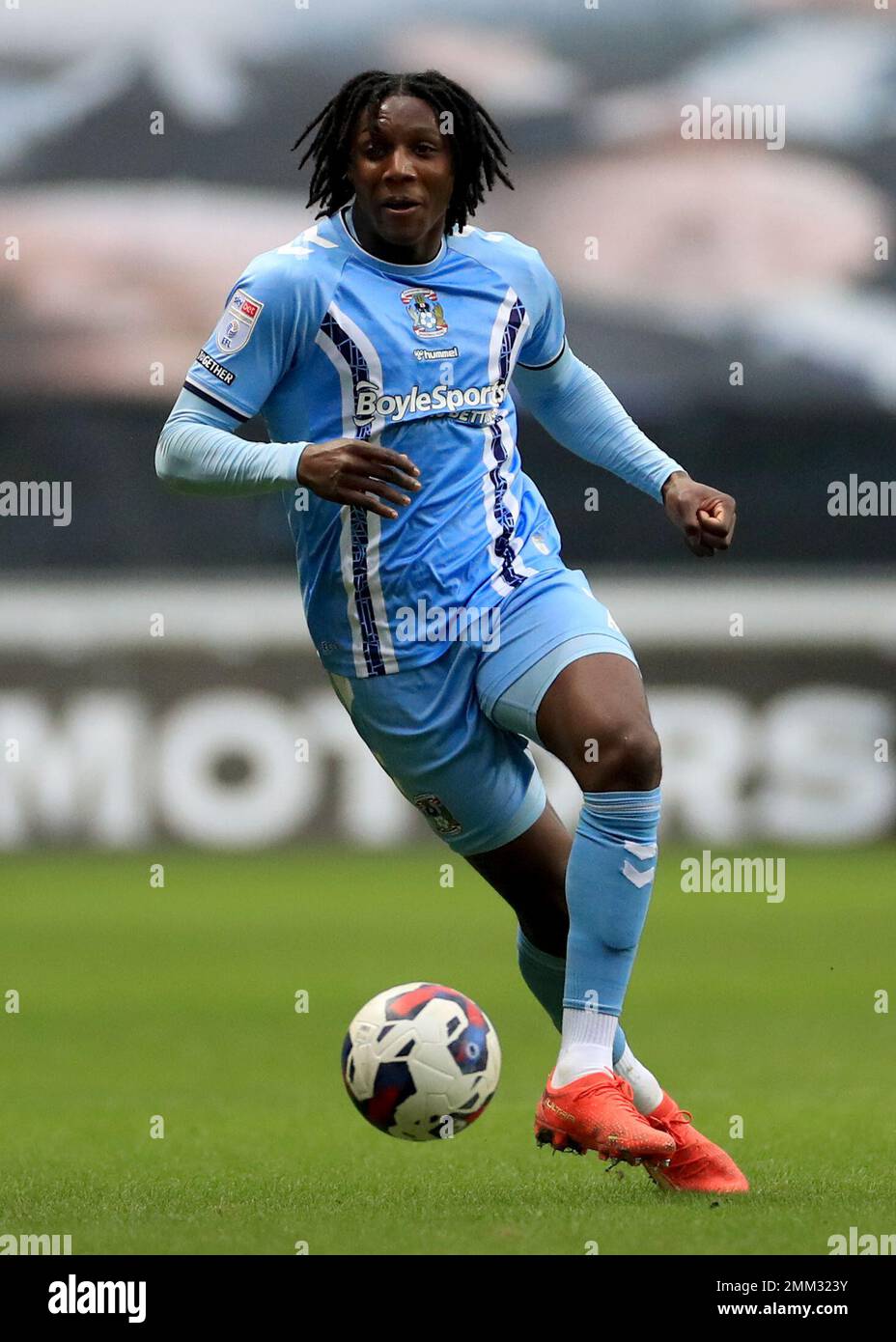 Coventry City's Brooke Norton-Cuffy in action during the Sky Bet ...