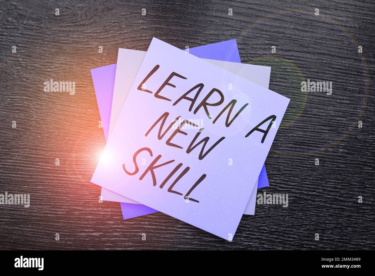 Hand writing sign Learn A New Skill. Concept meaning acquisition ...