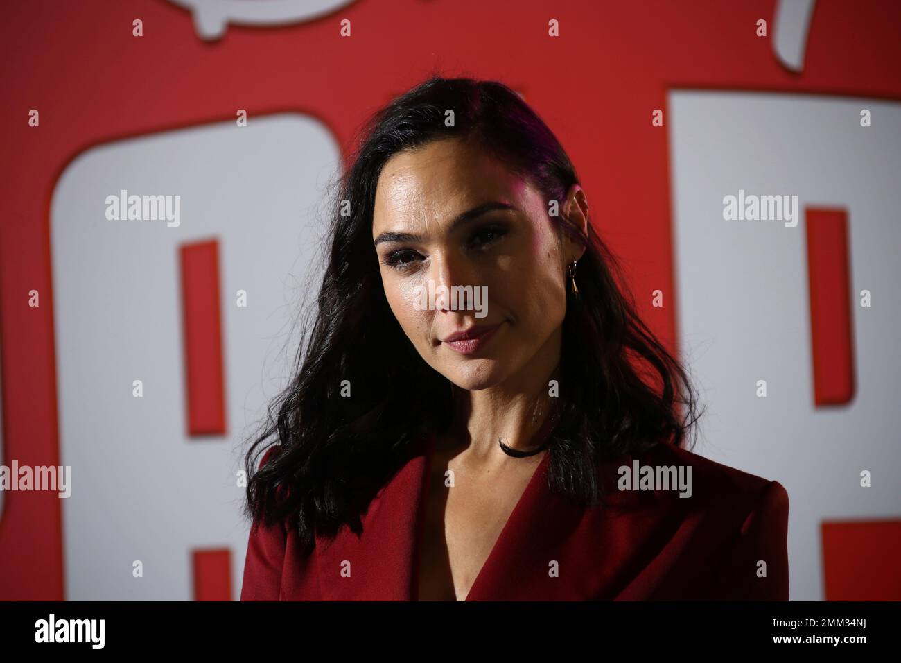 Gal Gadot poses for photographers upon arrival at the premiere of the ...