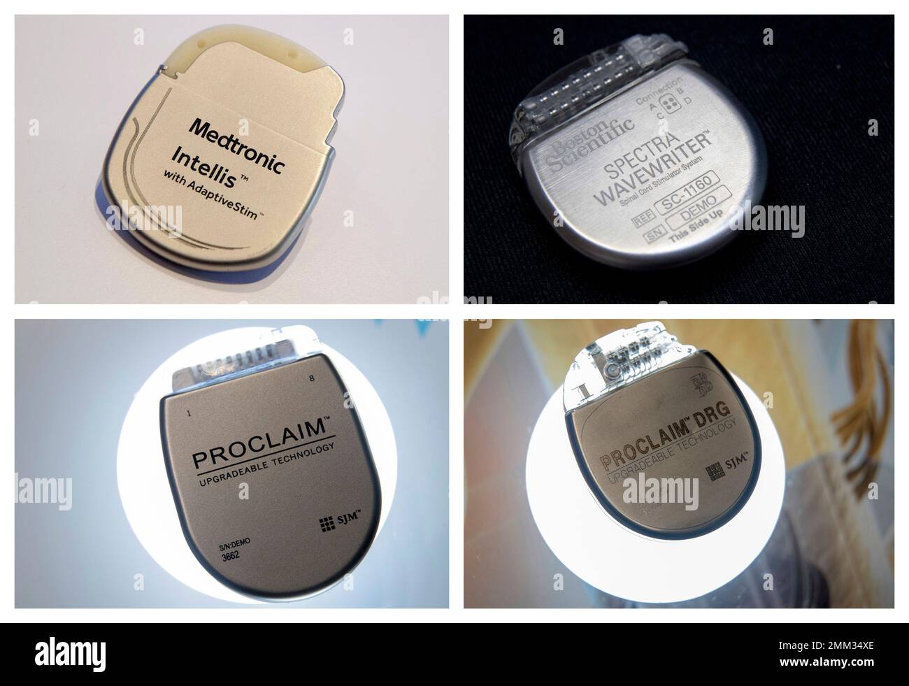 This combination of Saturday, Aug. 25, 2018 photos shows demonstration ...