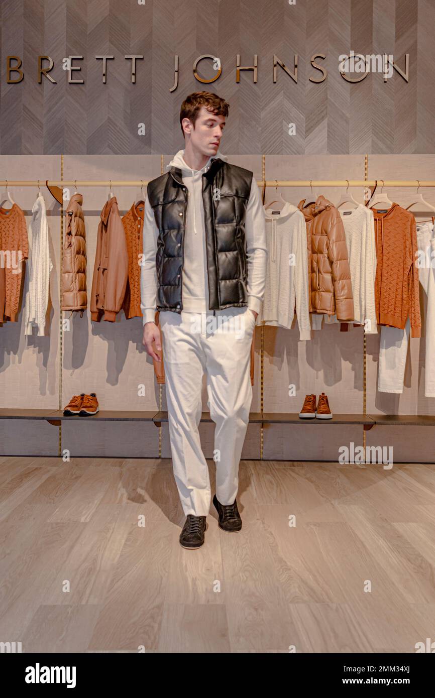 Brett Johnson At MFWM23 Stock Photo - Alamy