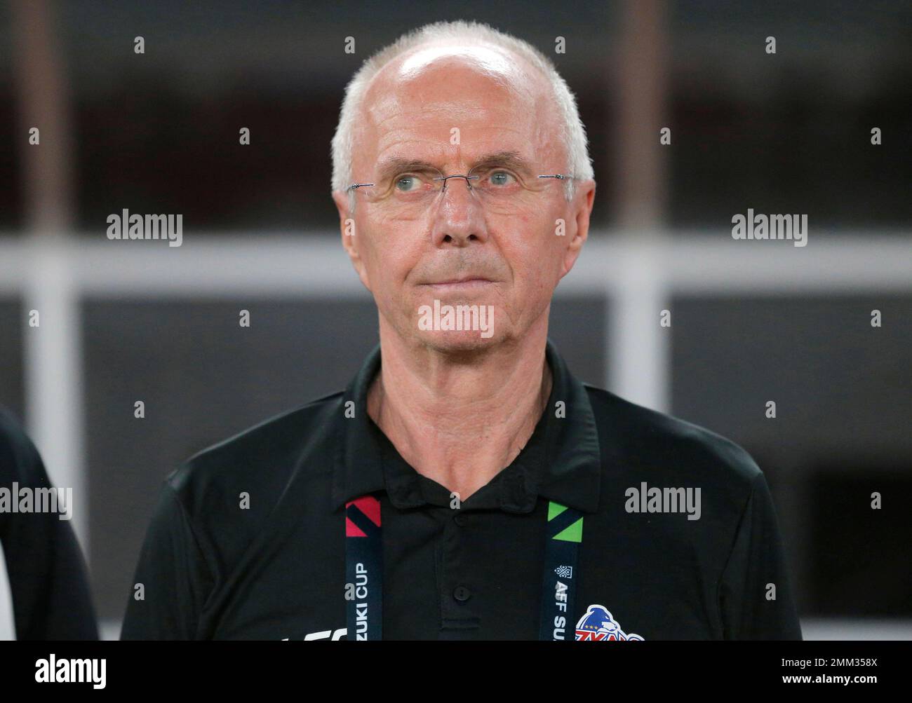 Philippine's soccer team coach Sven-Goran Eriksson coaches during the ...