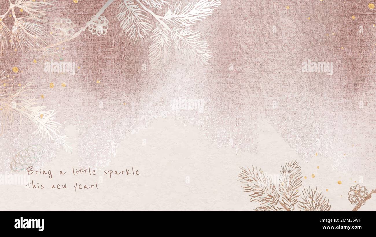 desktop wallpaper template, editable greetings, festive design vector ...