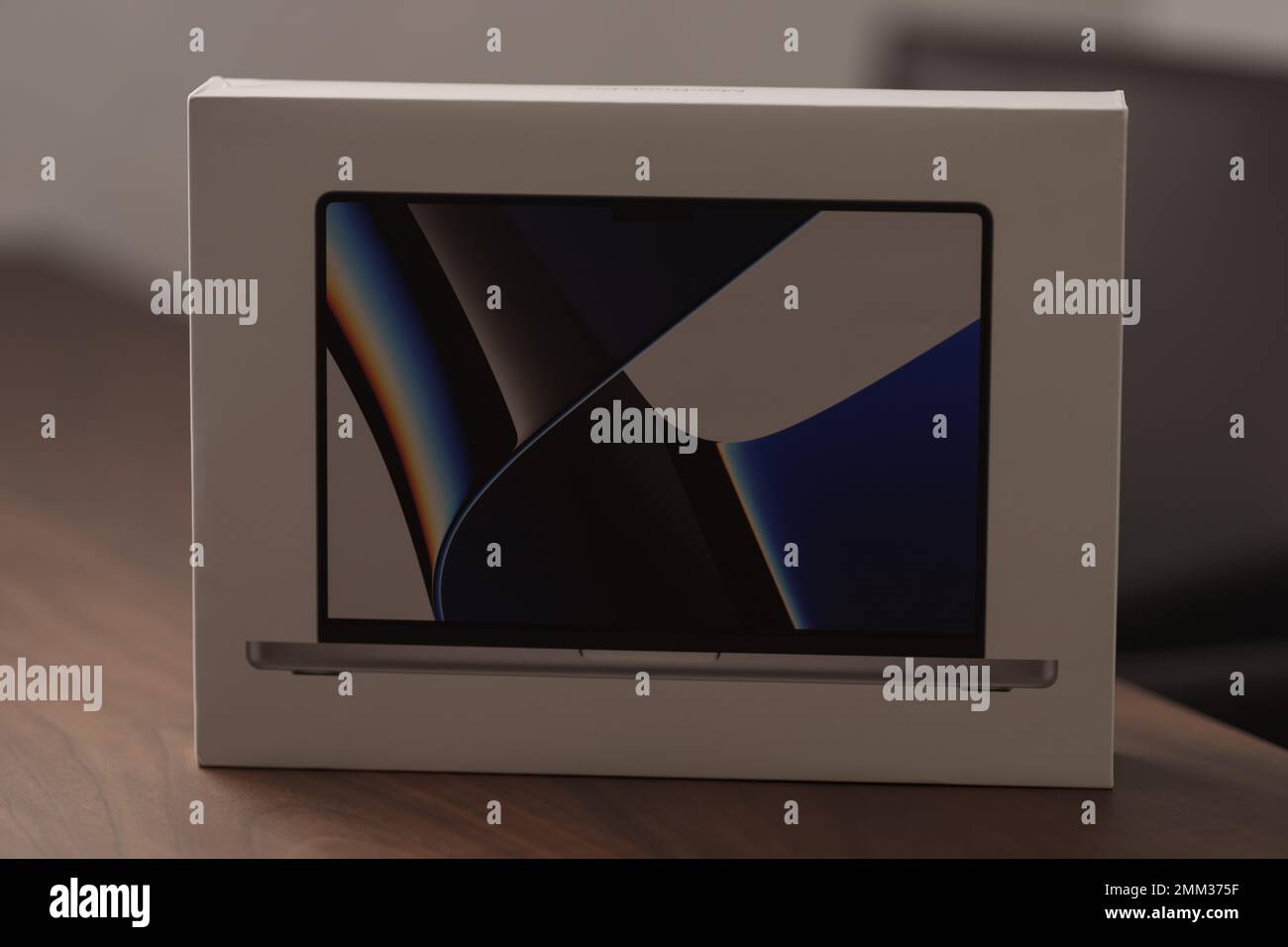 Saint-Petersburg, Russia - Circa December, 2022: Apple macbook pro 14 ...