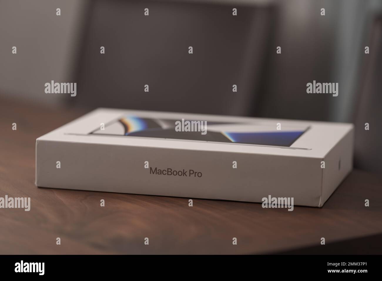 Saint-Petersburg, Russia - Circa December, 2022: Apple macbook pro 14 ...