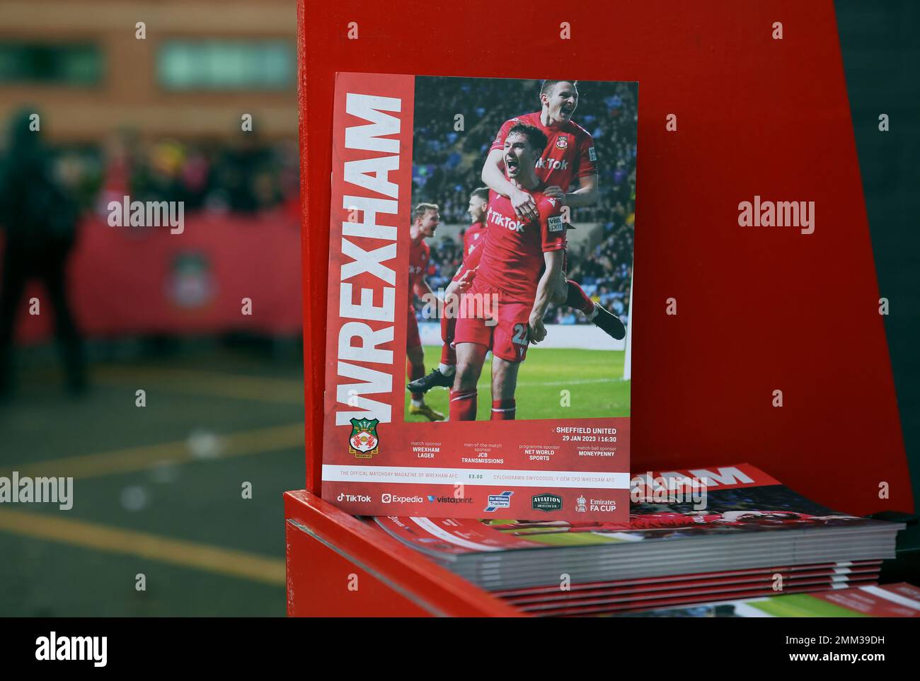 Wrexham stadium 2023 hi-res stock photography and images - Alamy