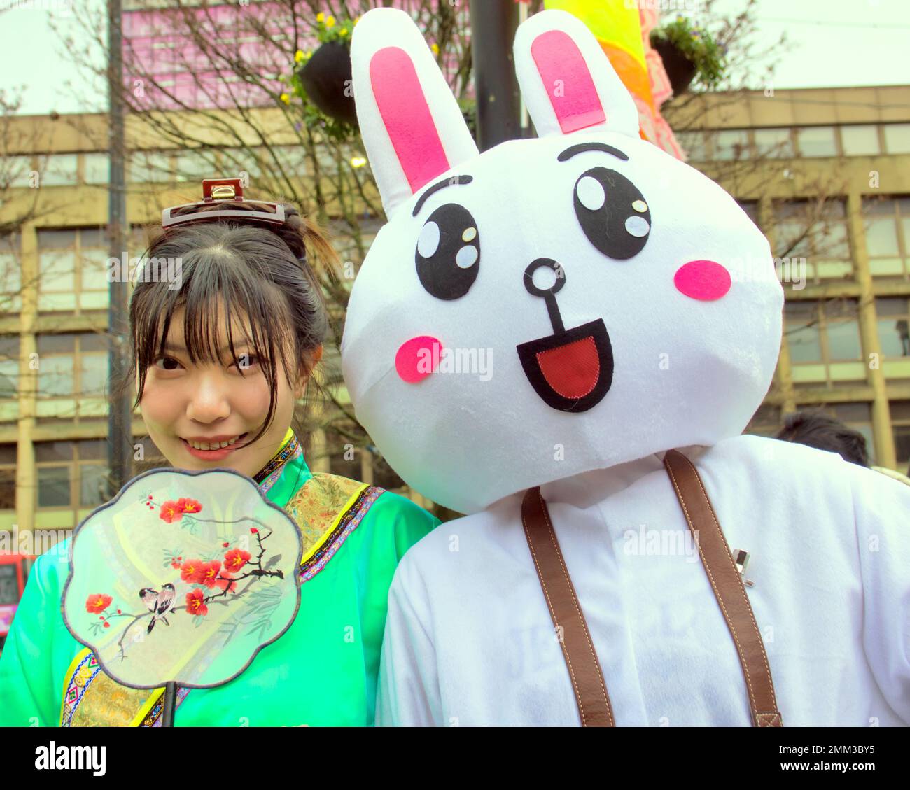 Glasgow, Scotland, UK 29th January, 2023. Chinese new year Year of the ...
