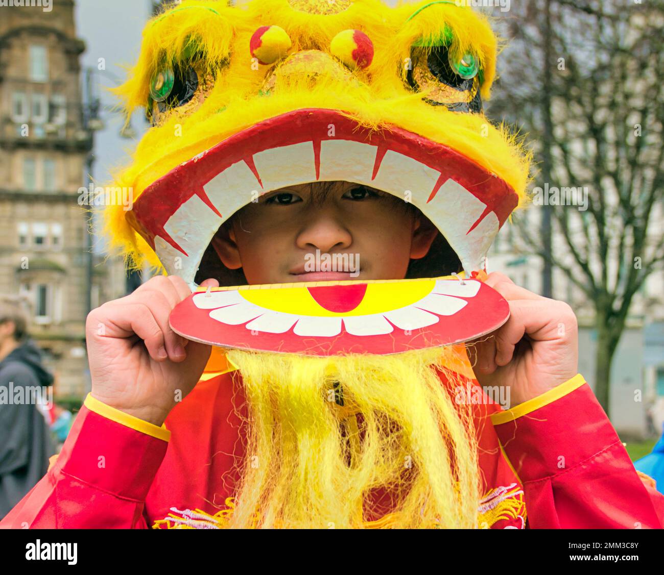 Glasgow, Scotland, UK 29th January, 2023. Chinese new year Year of the ...
