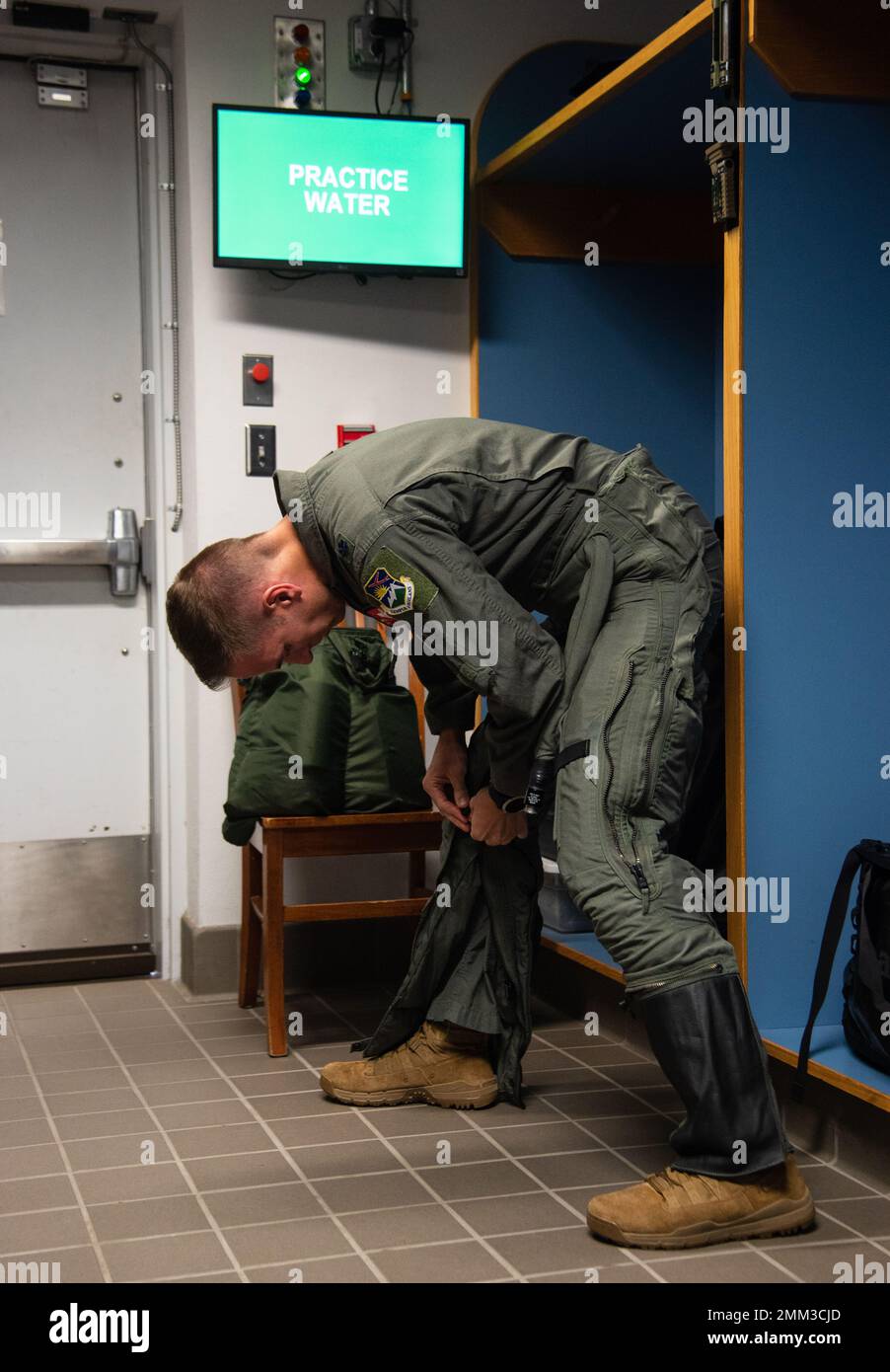 U.S. Air Force Lt. Col. Daniel McAllister, an F-15 pilot from the ...
