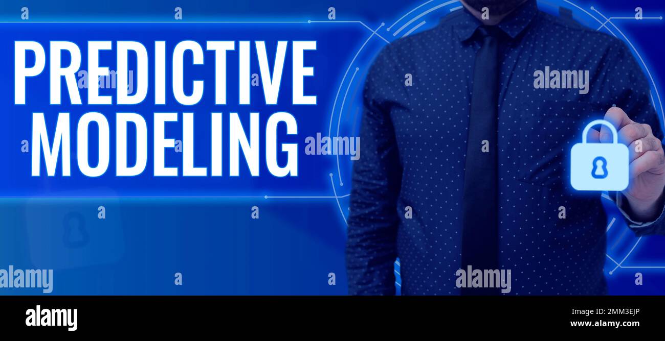 Writing displaying text Predictive Modeling. Business showcase ... Writing displaying text Predictive Modeling. Business showcase ...
