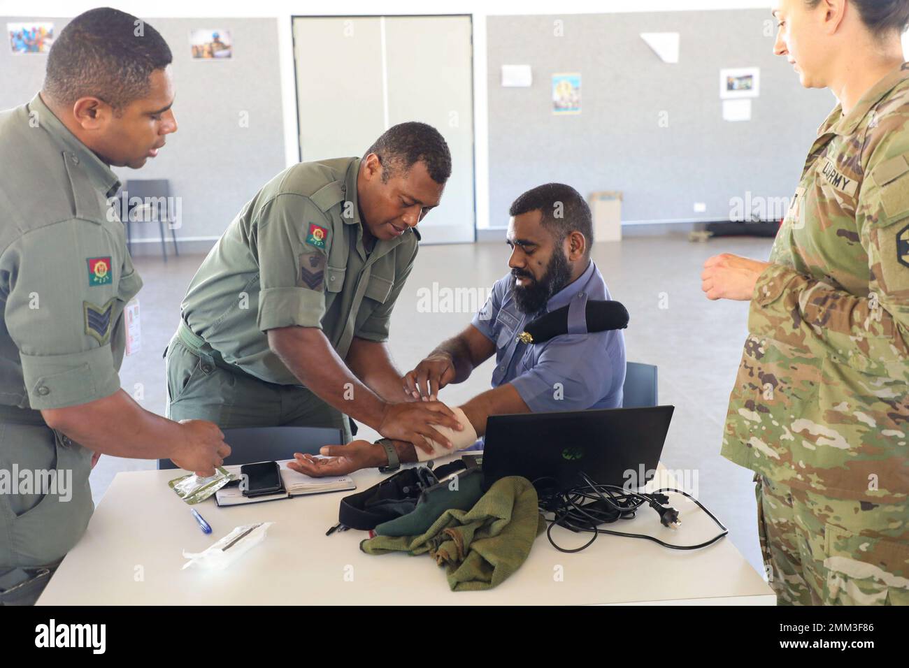 1st Lt. Margaret McDonnel, a nurse anesthetist assigned to 402nd ...