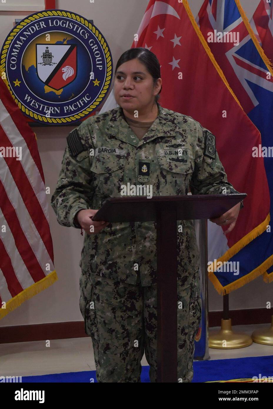 220914-N-HG389-0008 SINGAPORE (Sep. 14, 2022) Chief Information Systems ...