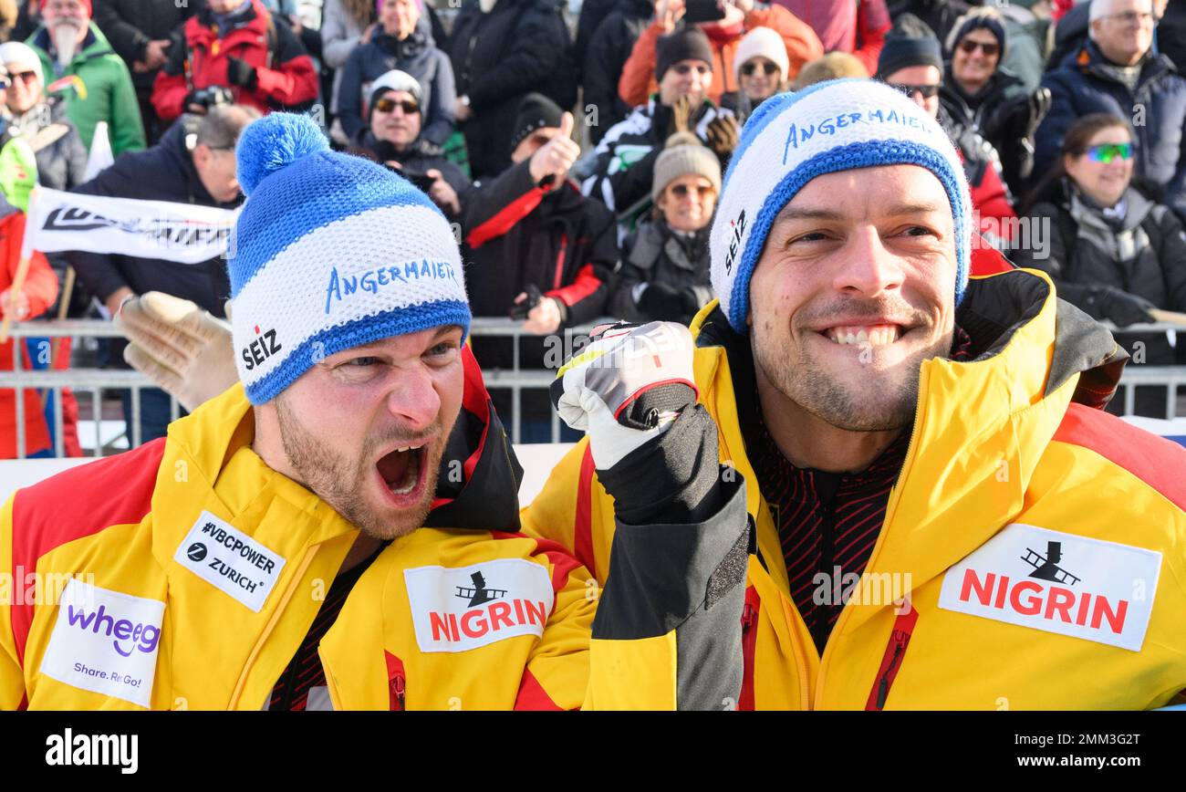 St. Moritz, Switzerland. 29th Jan, 2023. Bobsleigh: World Championship ...