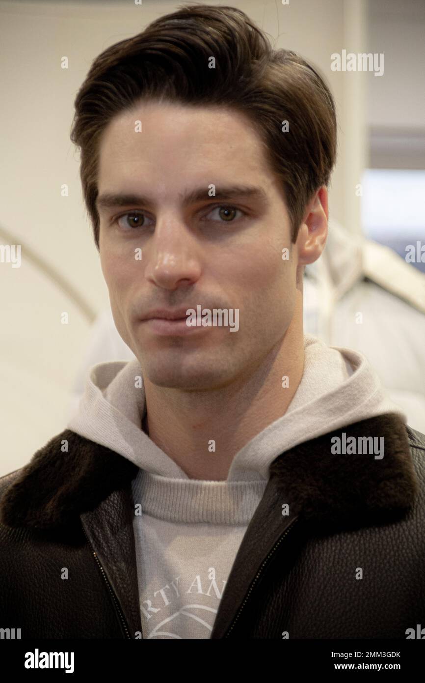 Eleventy Italian Men Wear Brand at MFWM23 Stock Photo - Alamy