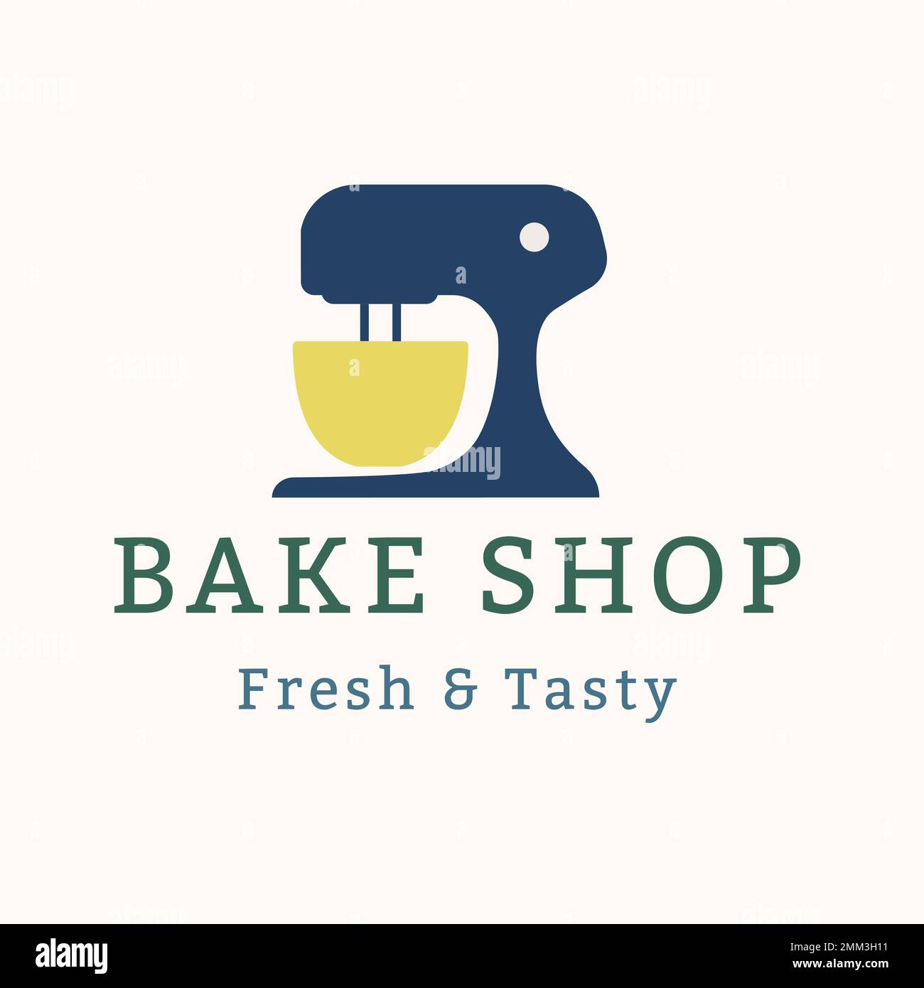 Bakery logo, food business template for branding design vector Stock ...