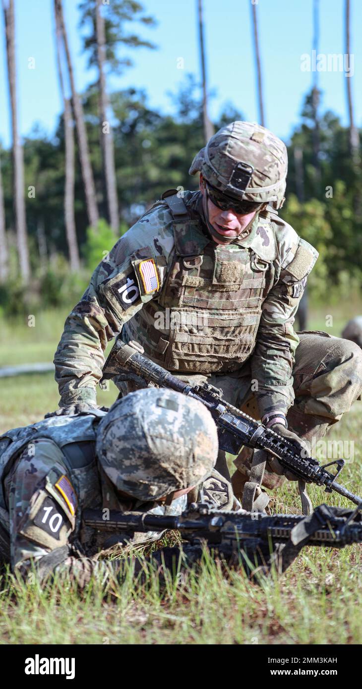Members of Squad 10, representing Maneuver Support Center of Excellence ...