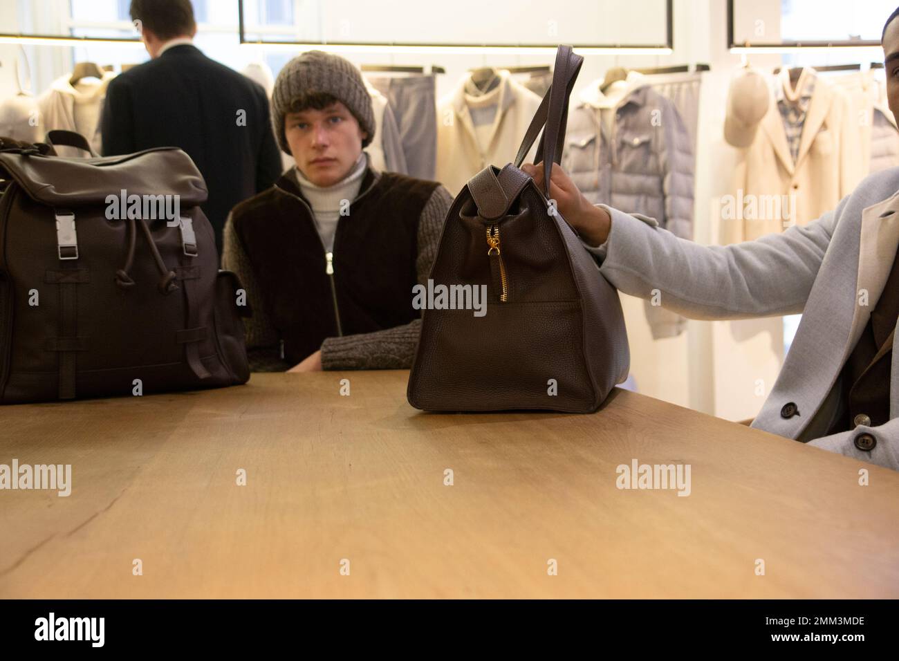 Menswearbrand hi-res stock photography and images - Alamy