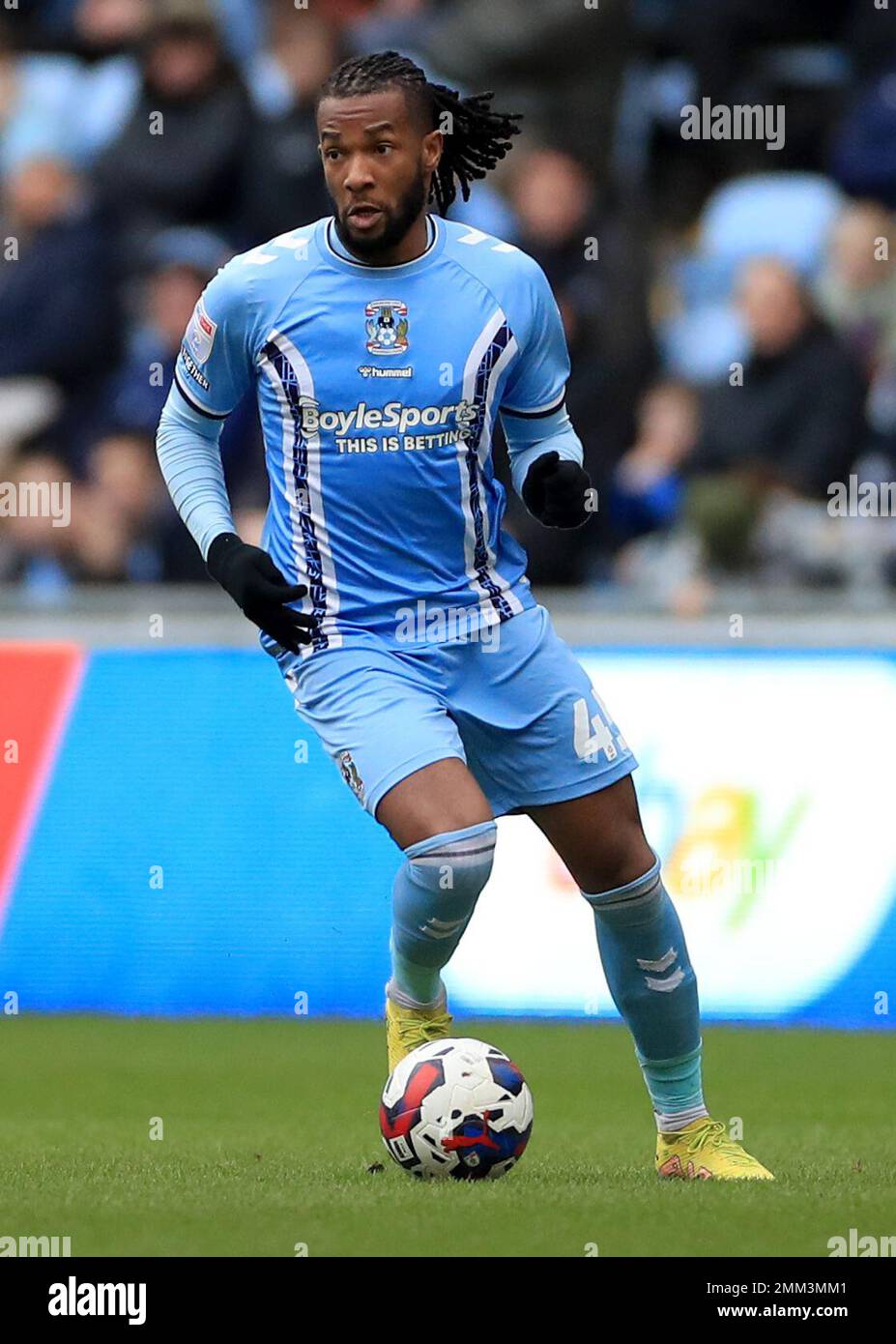 Coventry City's Kasey Palmer in action during the Sky Bet Championship ...