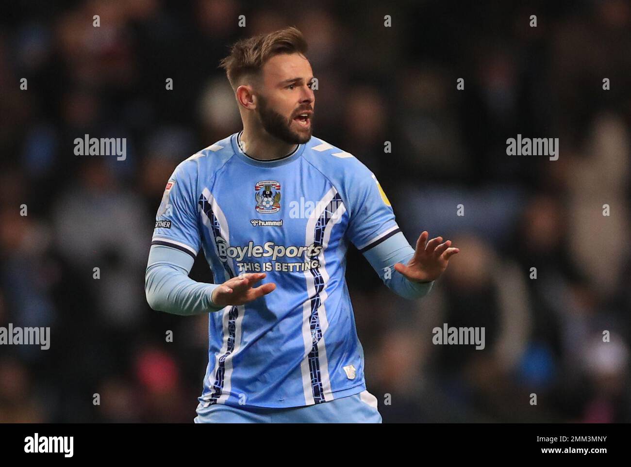 Coventry City's Matthew Godden during the Sky Bet Championship match at ...