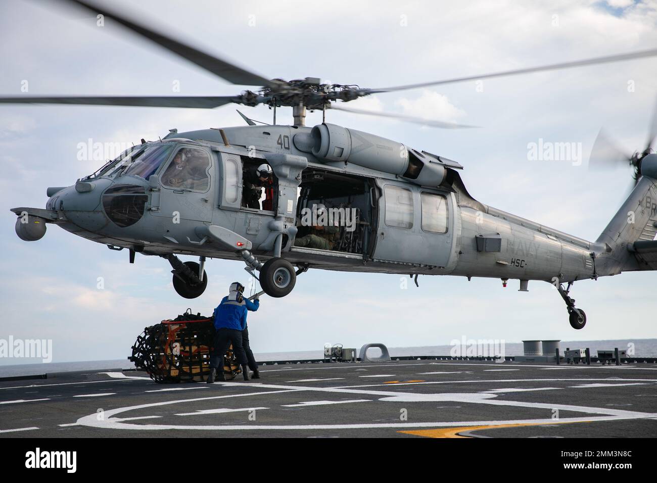 ATLANTIC OCEAN (Sept. 14, 2022) Boatswain’s Mate 3rd Class Nazir ...
