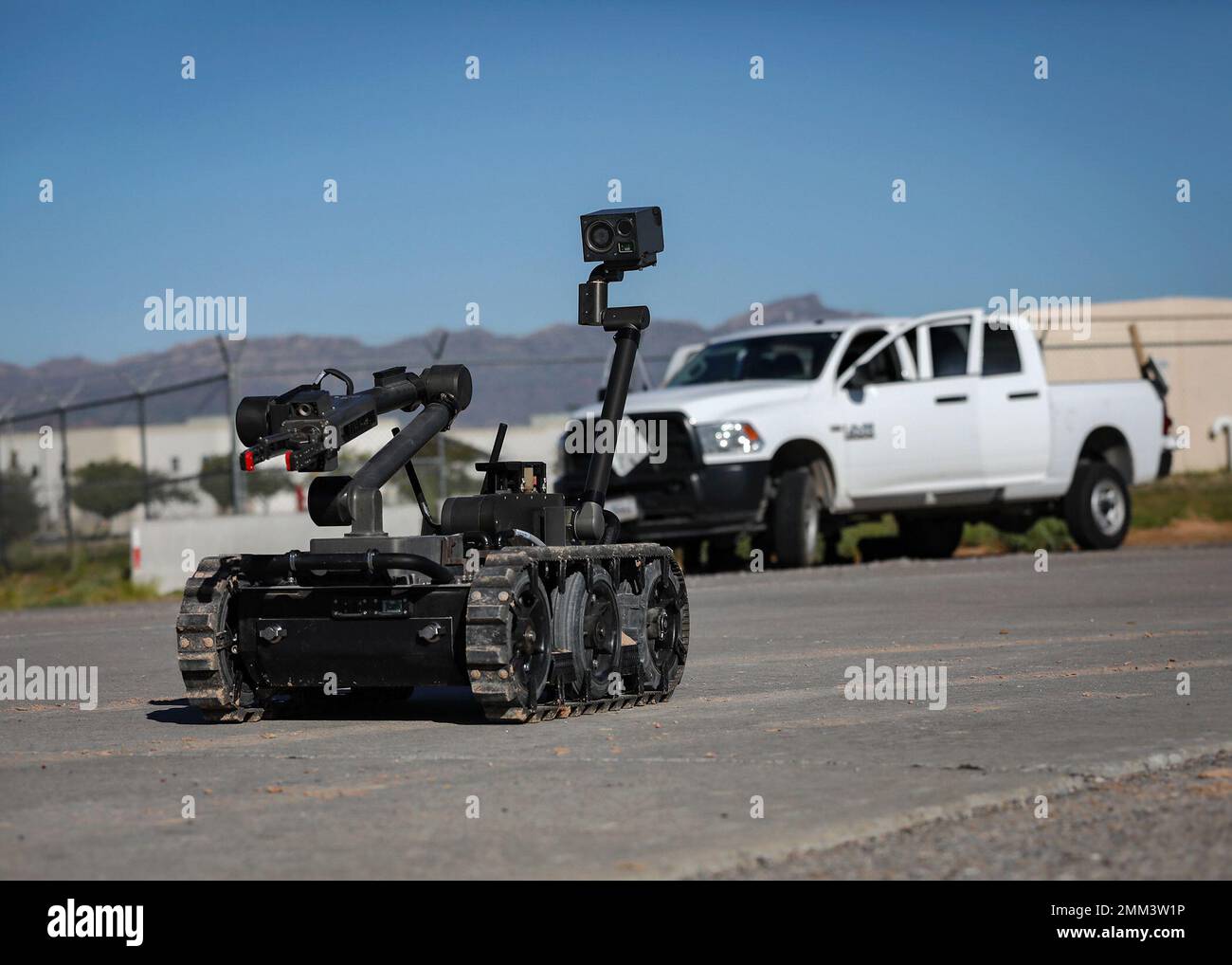 A Man Transportable Robotic System - Increment II robot, piloted by a ...