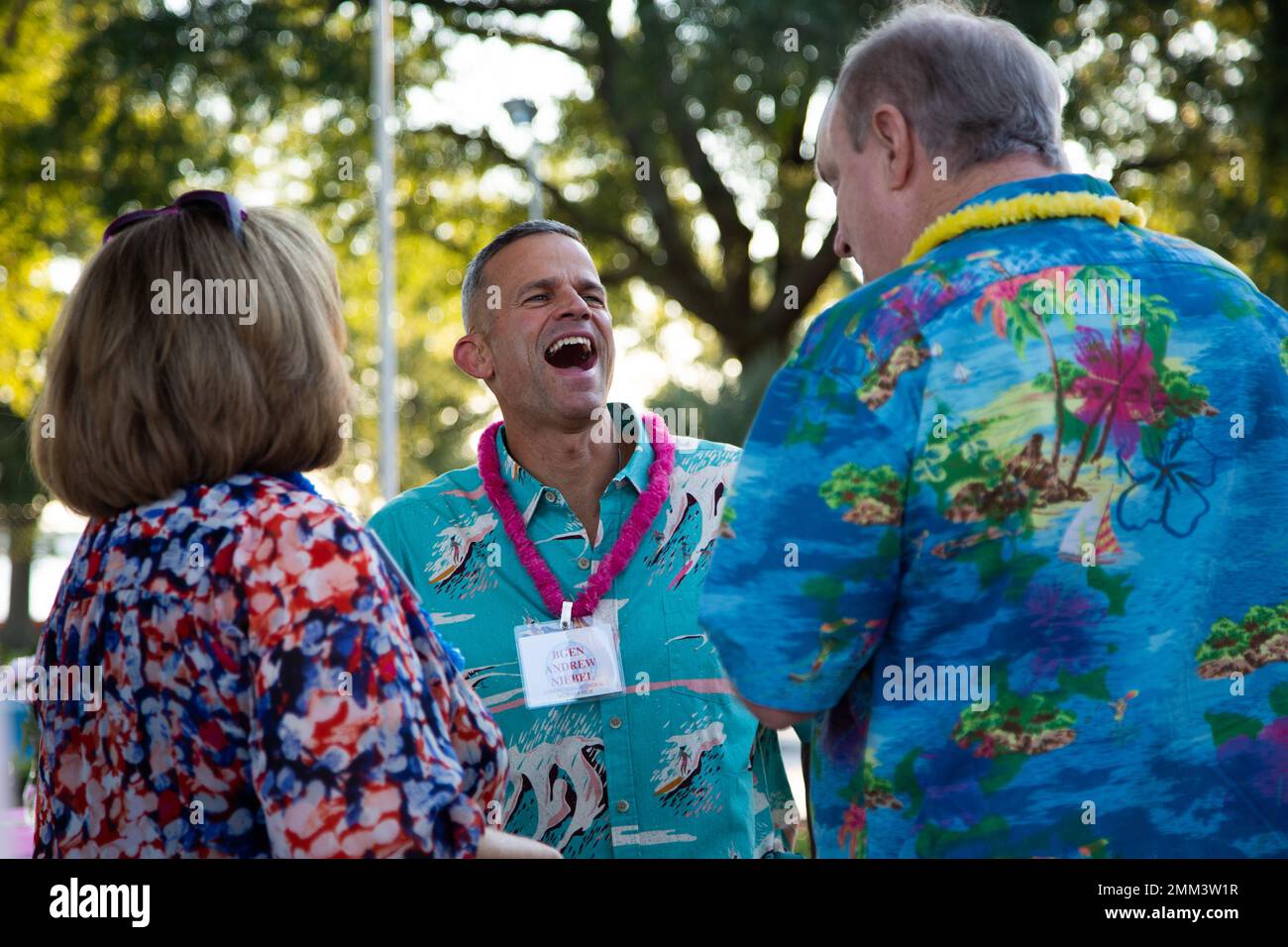 U.S. Marine Corps Brig. Gen. Andrew Niebel, commanding general, Marine ...