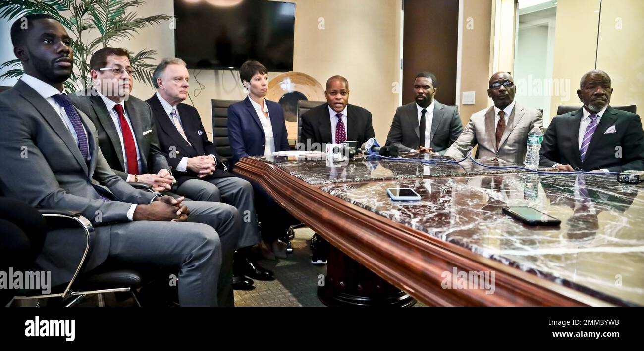 Six of eight plaintiffs in a lawsuit against Saks Fifth Avenue ...