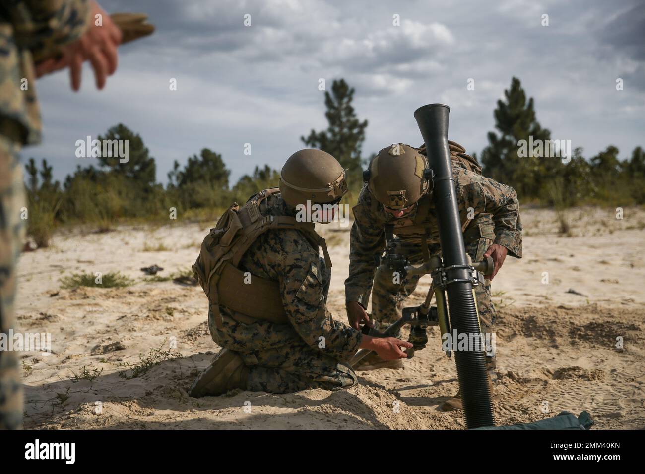 U.S. Marines with 1st Battalion, 6th Marine Regiment, 2d Marine ...