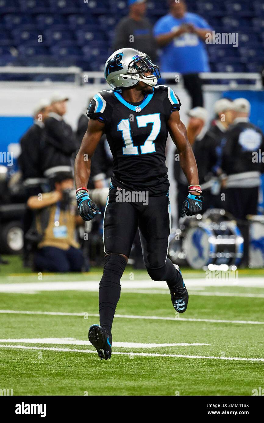 Carolina Panthers wide receiver Devin Funchess (17) in action against ...