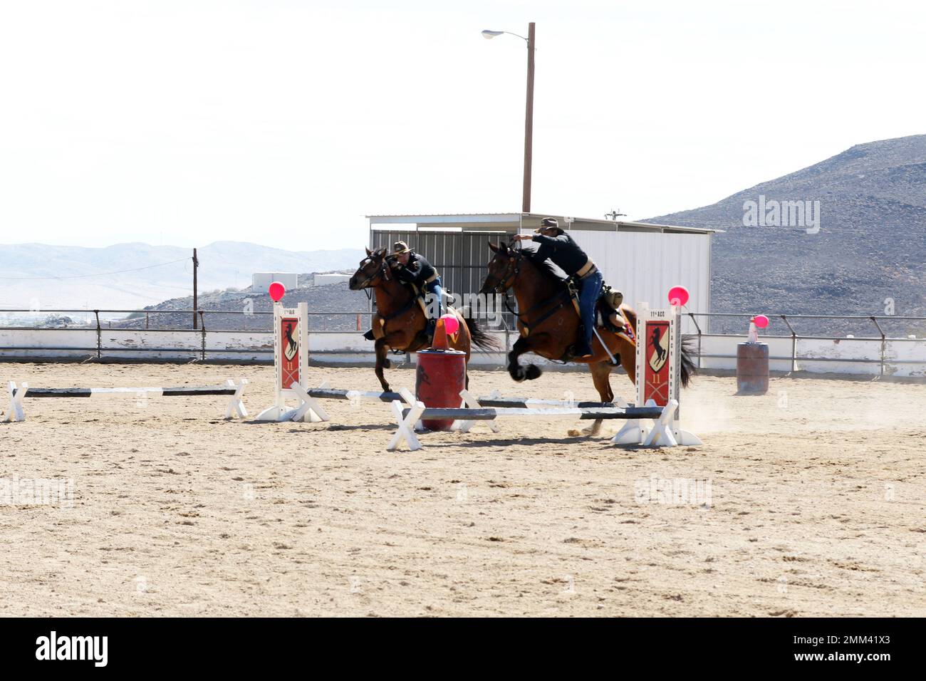 U.S. Army Troopers from the Horse Detachment, Regimental Support ...