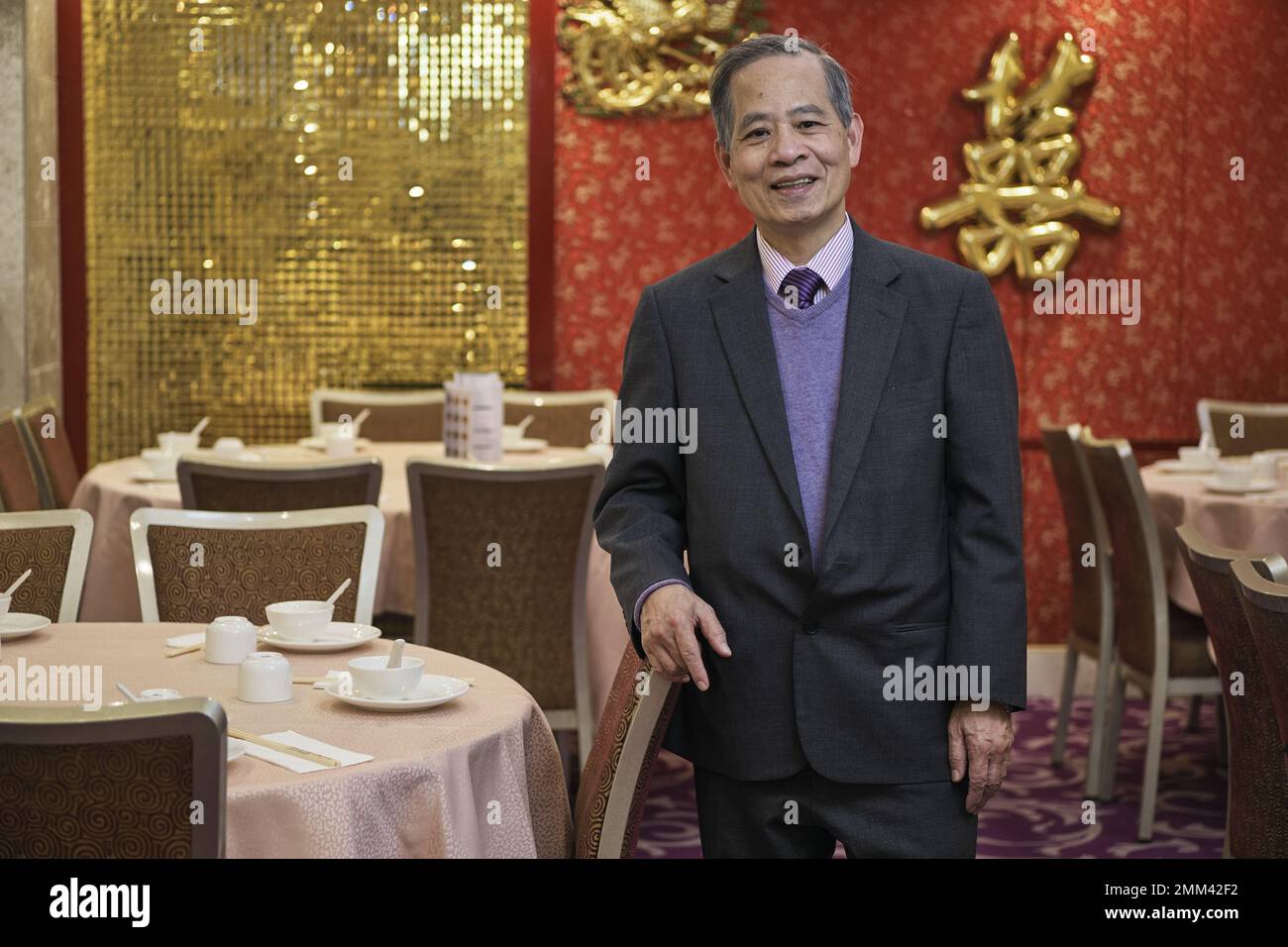 Lee Shun-bun at New Loon Fung, on Gerrard Street, London, December 27 ...