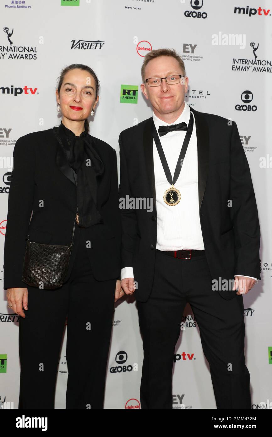 Christine Garabedian and Marc Perkins attend the 46th International ...