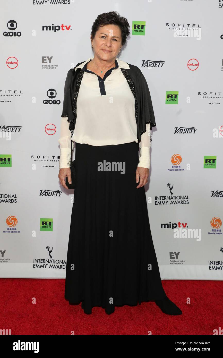 Denise Weinberg attends the 46th International Emmy Awards at The New ...