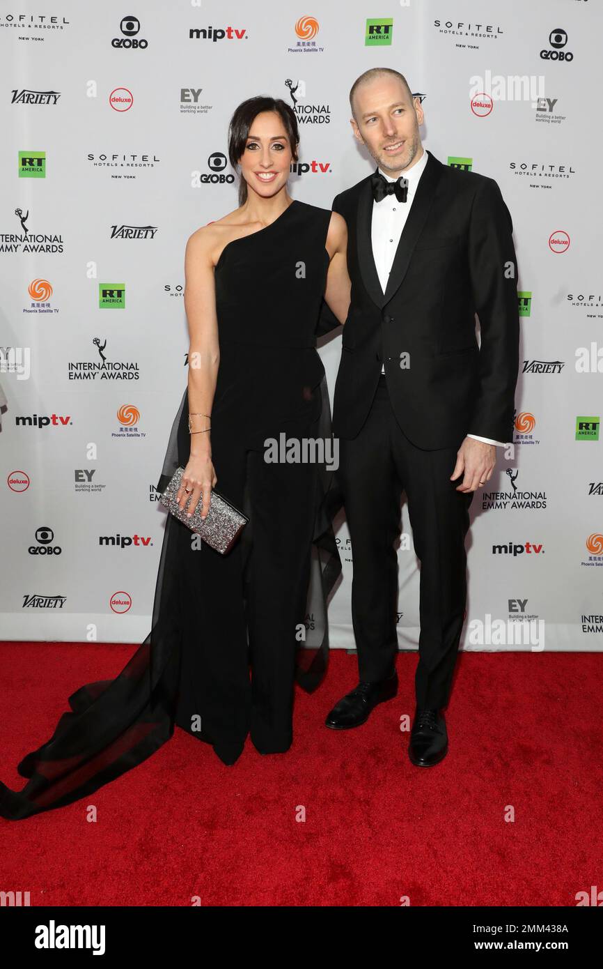 Catherine Reitman and Phillip Sternberg attends the 46th International ...