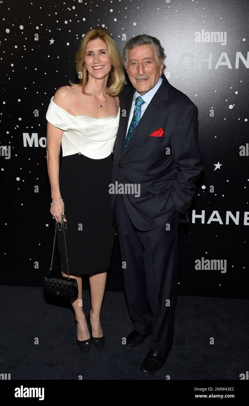 Singer Tony Bennett and wife Susan Benedetto attend the Museum of ...
