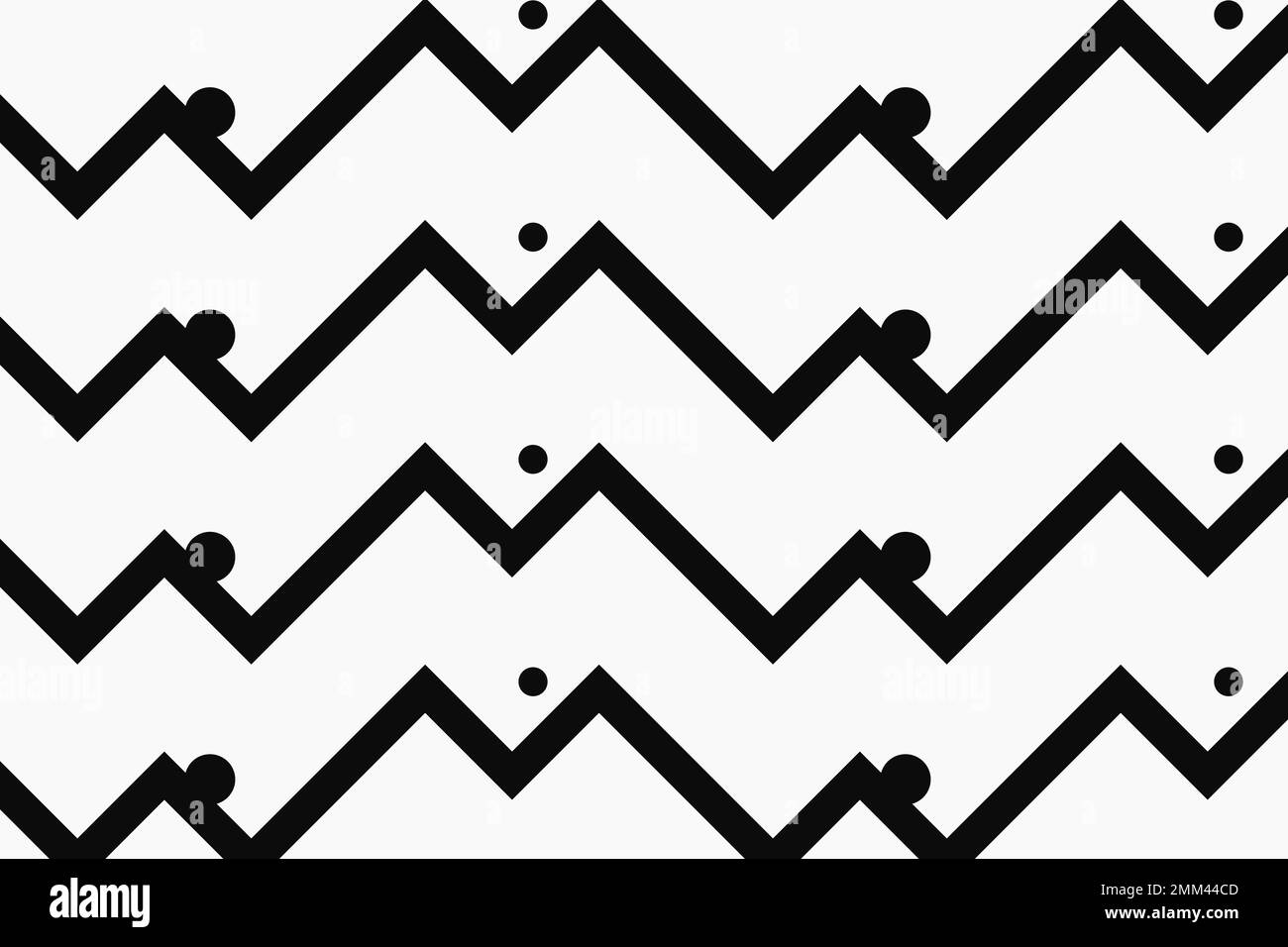 Chevron pattern background, white zigzag, simple design vector Stock ...