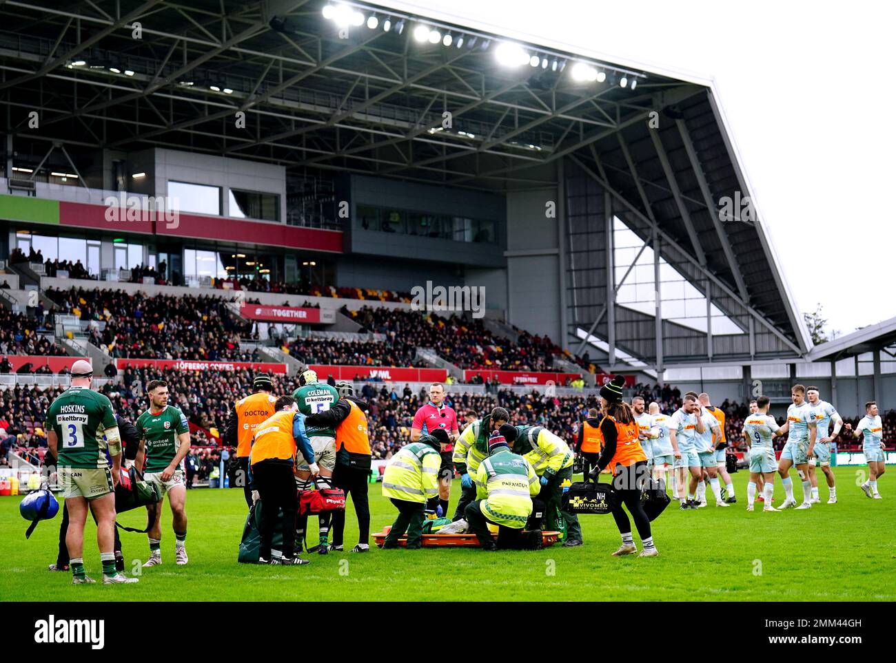 Londra irish contro arlecchini gallagher premiership gtech commun ...