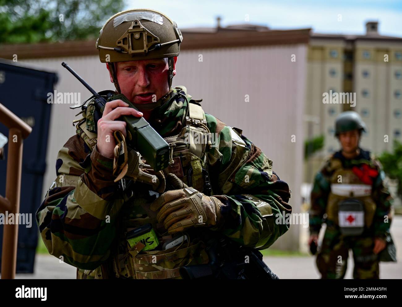 U.S. Air Force 1st Lt. Patrick Morin-Plante, 8th Security Forces ...
