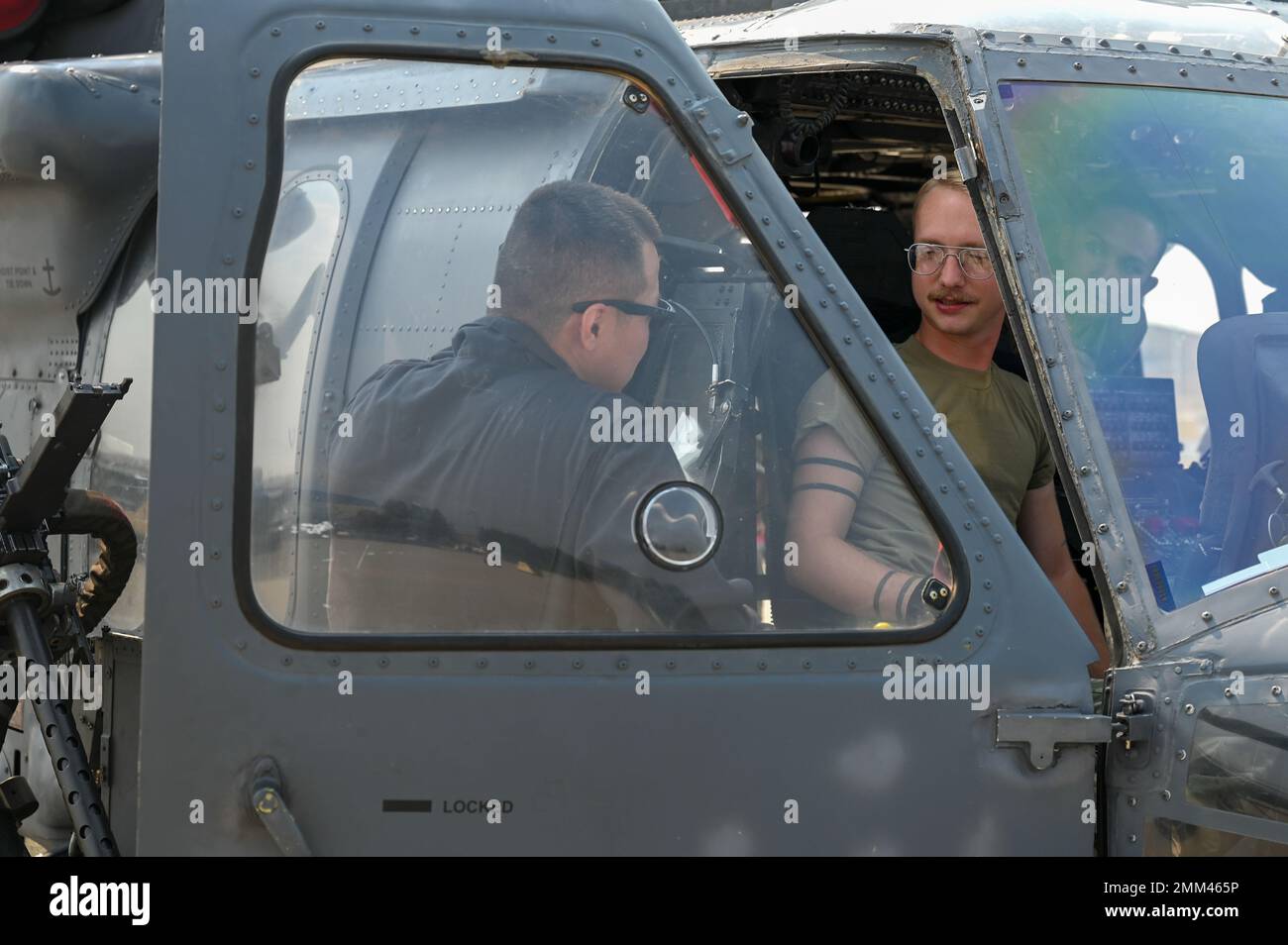 Airmen from the 55th Rescue Generation Squadron, assigned to the 355th ...