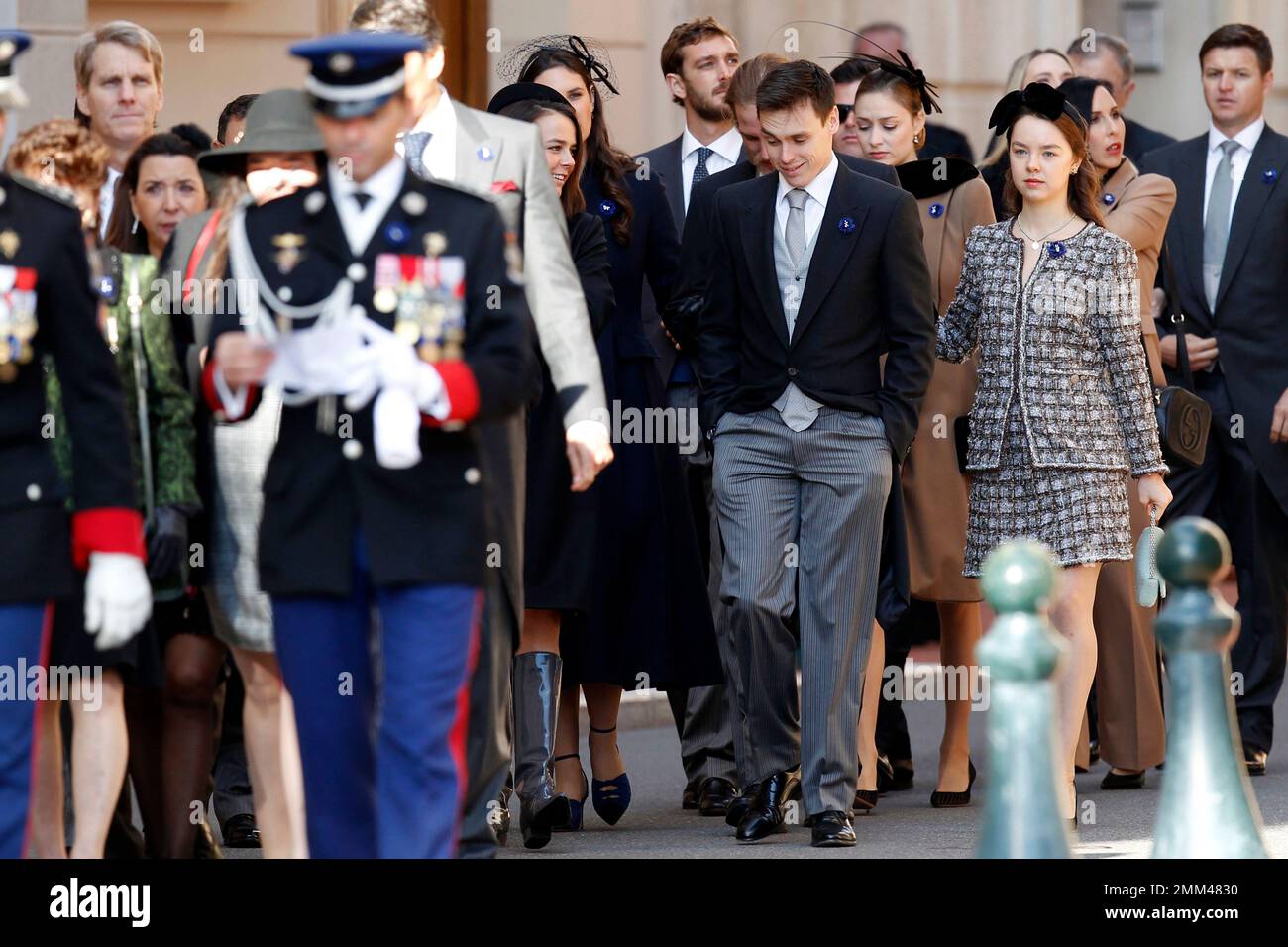 Princess Stephanie of Monaco's daughter Pauline Ducruet, center, and ...