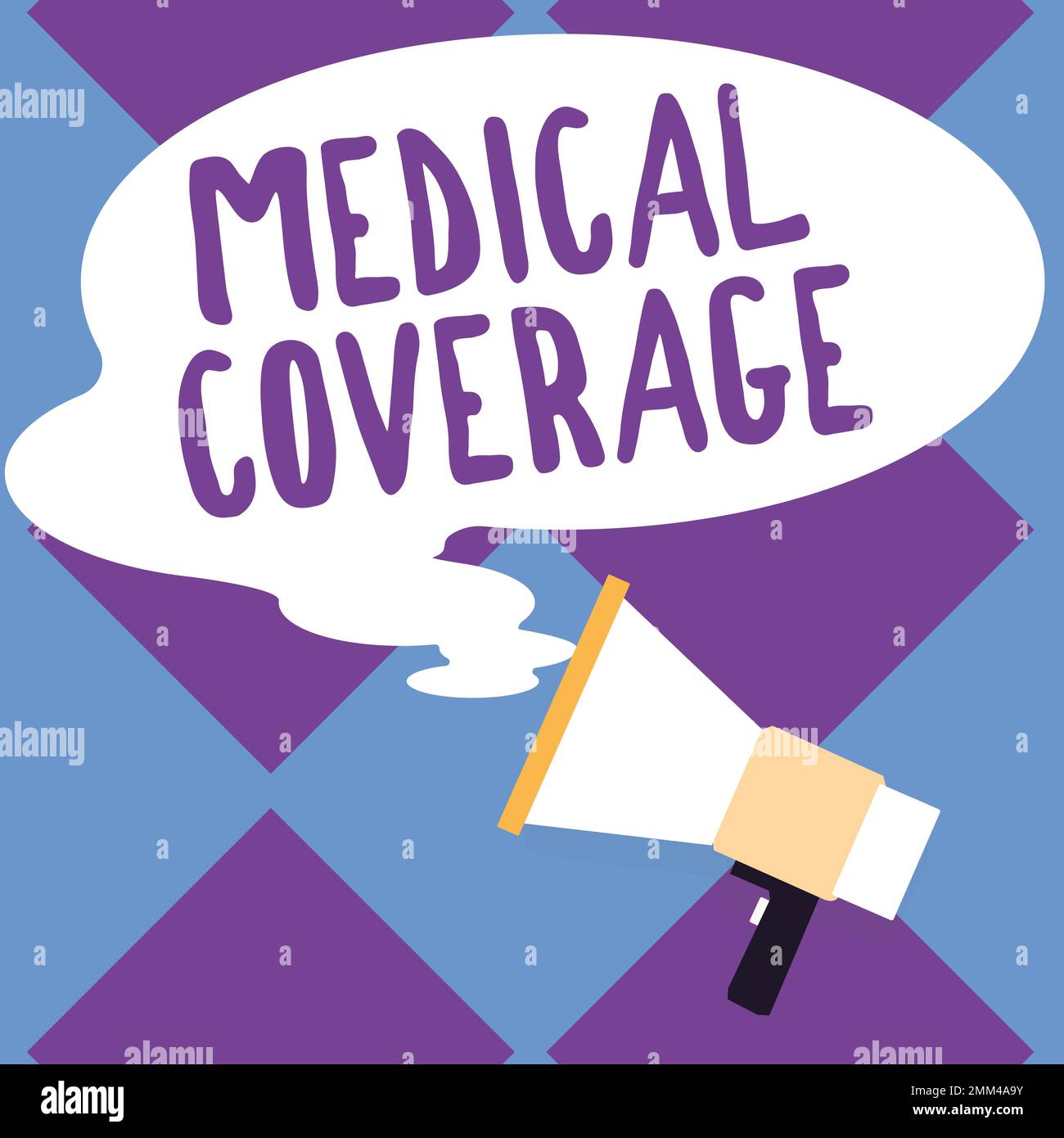 Writing displaying text Medical Coverage. Business showcase inclusion ...