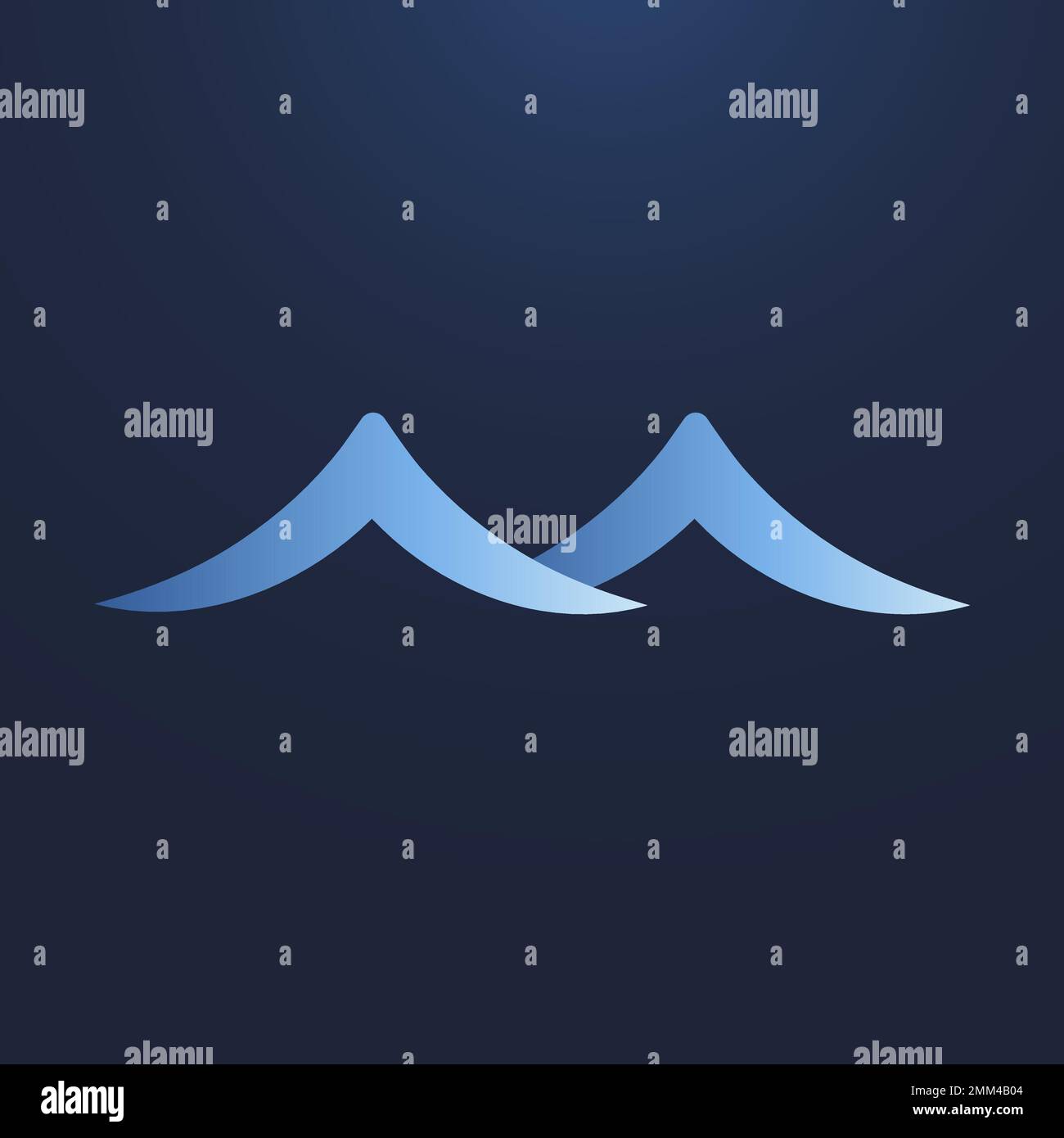Sea wave sticker, animated water clipart, blue logo element for ...