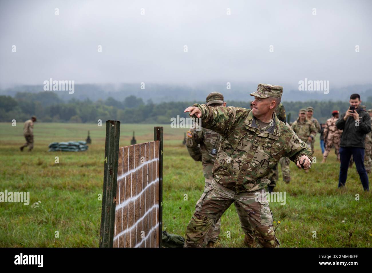 U.S. Army Southern European Task Force, Africa Commanding General Maj ...