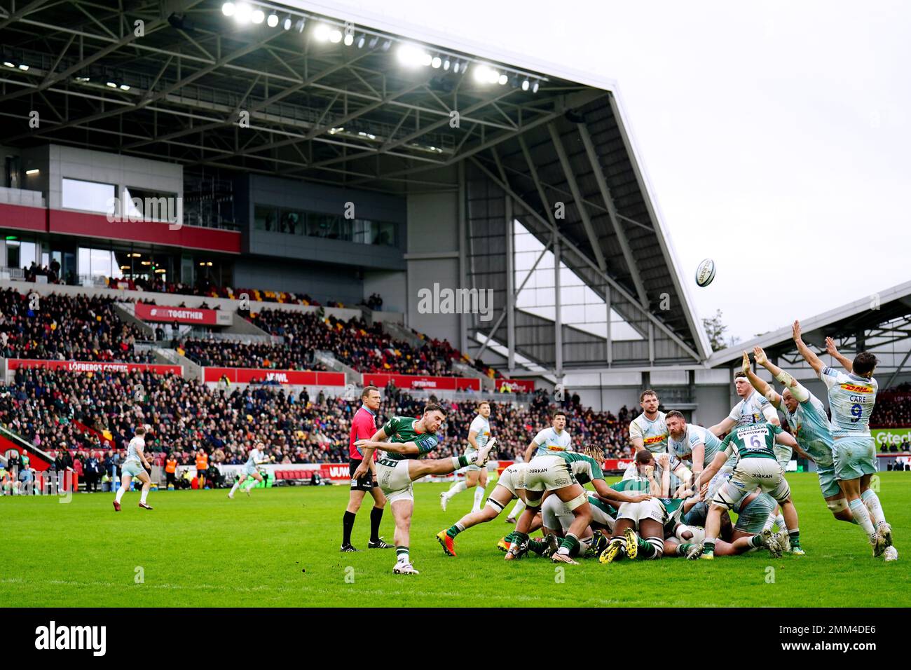 A general view of play during the Gallagher Premiership match at the ...