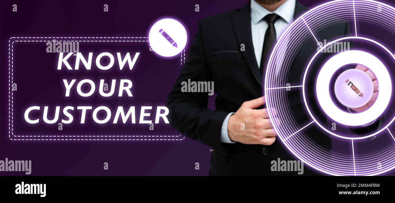 Handwriting text Know Your Customer. Conceptual photo Marketing ...