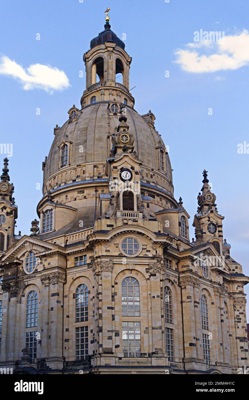 Dresden reconstruction frauenkirche hi-res stock photography and images ...